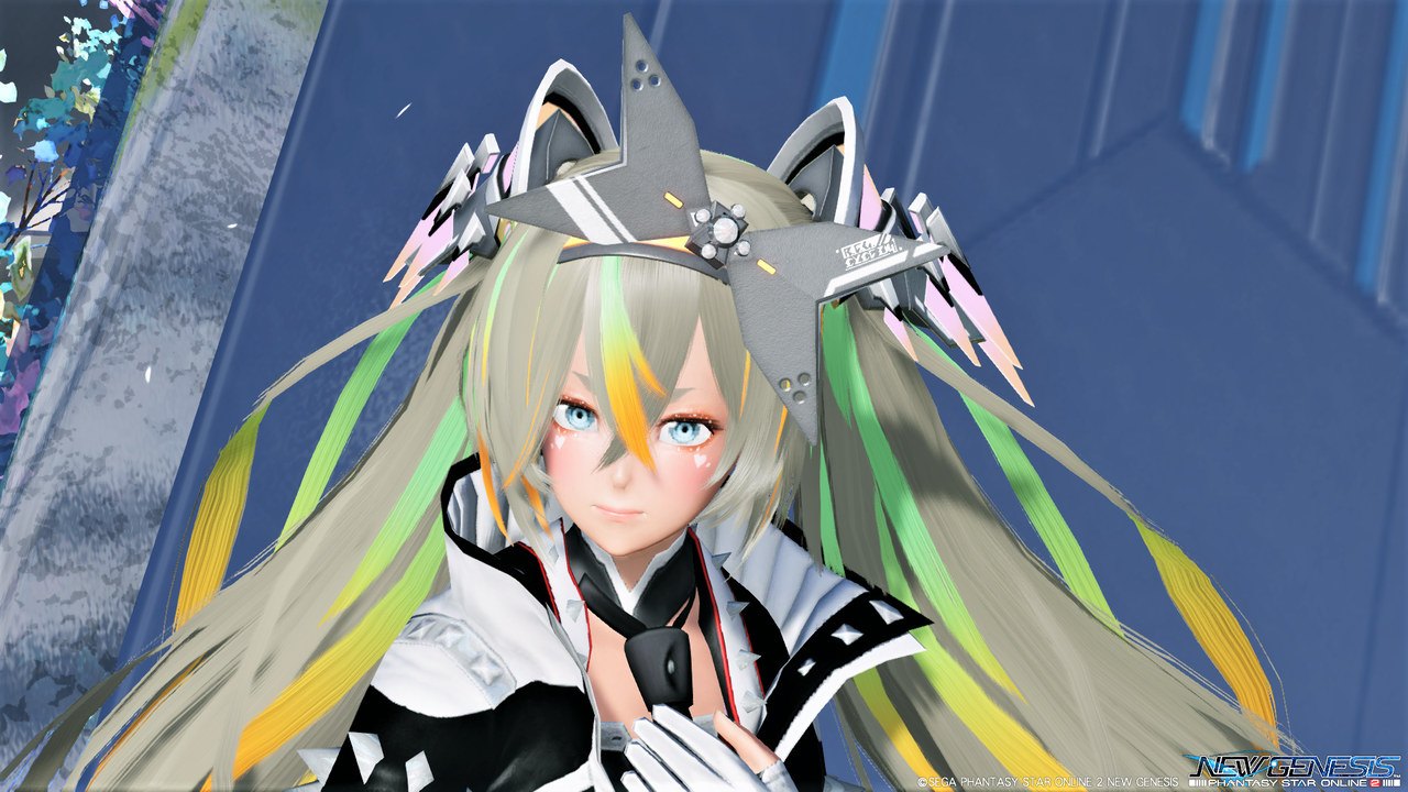 《PSO2･NGS》ARKSコーディネート部｡:《PSO2》♡ブレイク[Ou]＋ハート[Ba]のサイバー風コーデ