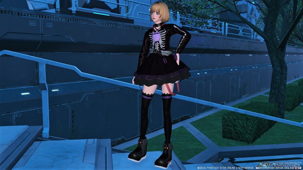 《PSO2･NGS》ARKSコーディネート部｡:《PSO2》★コープス[Ou]＋ゆかり[Ba]のハロウィン風コーデ