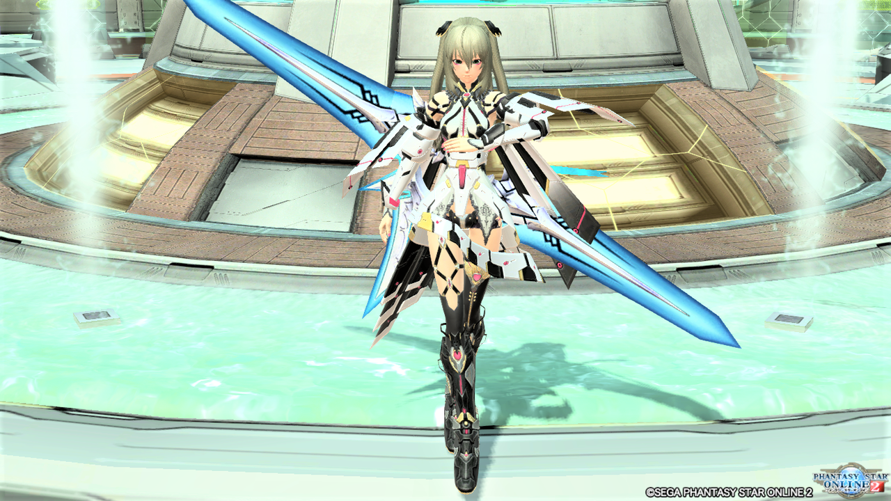《PSO2･NGS》ARKSコーディネート部｡:《PSO2》♡ハリエットの戦神衣[Ou]＋ズーイ[Ba]のEtコーデ
