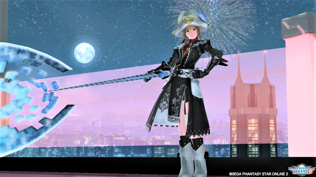 《PSO2･NGS》ARKSコーディネート部｡:《PSO2》★シャルフ[Ou]＋ニレンM[Ba]の海賊風コーデ2種類