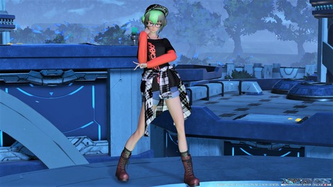 《PSO2･NGS》ARKSコーディネート部｡:《NGS》♡Expo[Ou]＋N-ショート[Ba]のコーデ