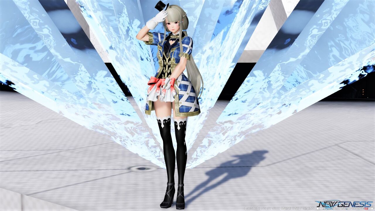 《PSO2･NGS》ARKSコーディネート部｡:《PSO2》♡テンダー[Ou]＋ラックレイズ[Ba]のコーデ