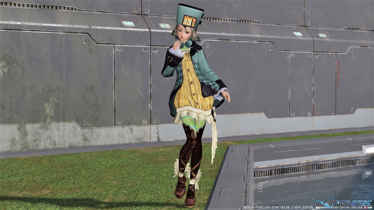 《PSO2･NGS》ARKSコーディネート部｡:《PSO2》♡フロー[Ou]でマッドハッター風コーデ4種類