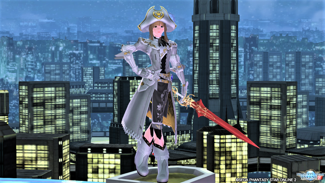 《PSO2･NGS》ARKSコーディネート部｡:《PSO2》★シャルフ[Ou]＋ニレンM[Ba]の海賊風コーデ2種類