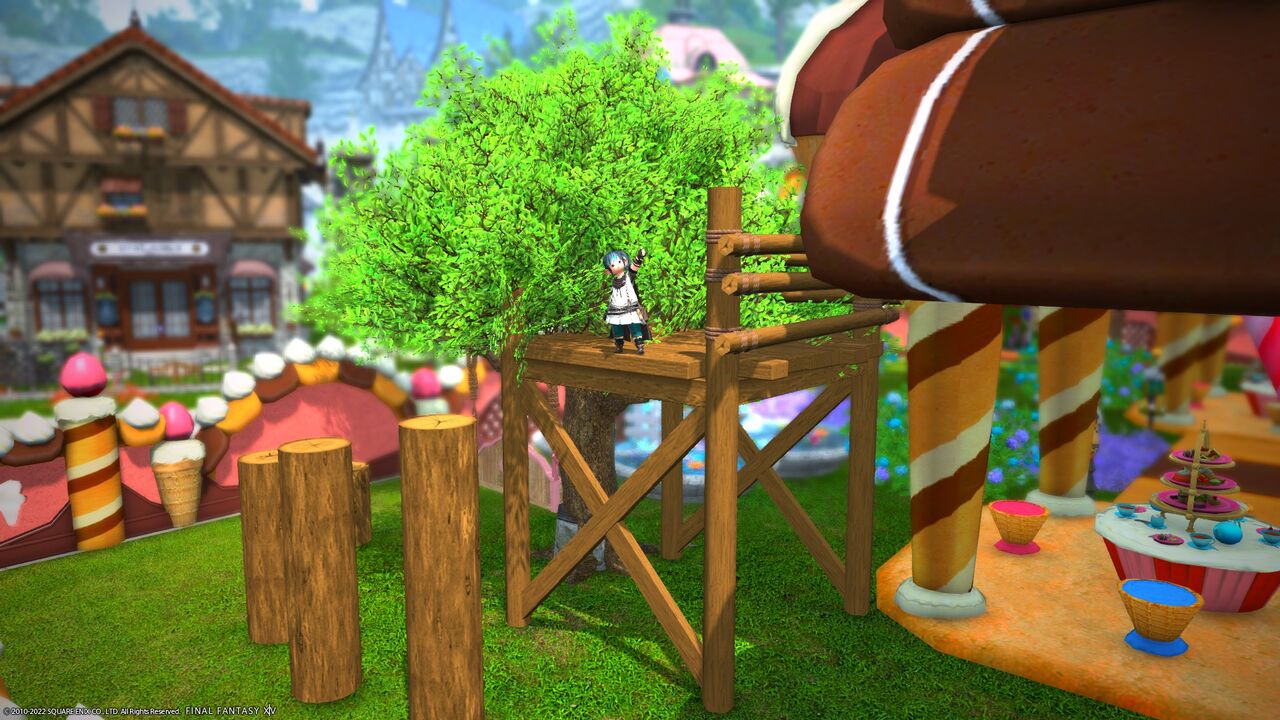 【FF14】お菓子の家になりました。 : ぷそから。