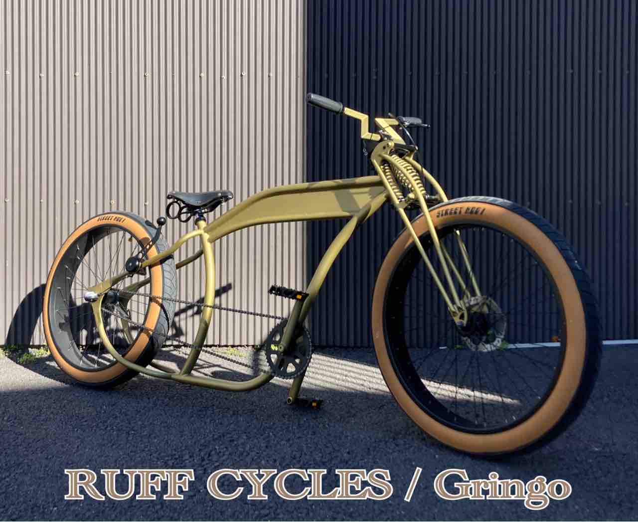 SLOW CYCLE Blog:RUFF CYCLES Custom Cruiser / 3G Bikes / Kahaki Bikeの販売 ...