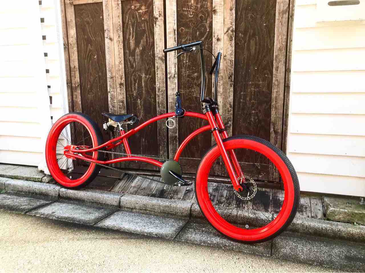 SLOW CYCLE Blog:RUFF CYCLES Frame Esco Custom Cruiserを納車させていただきました ...