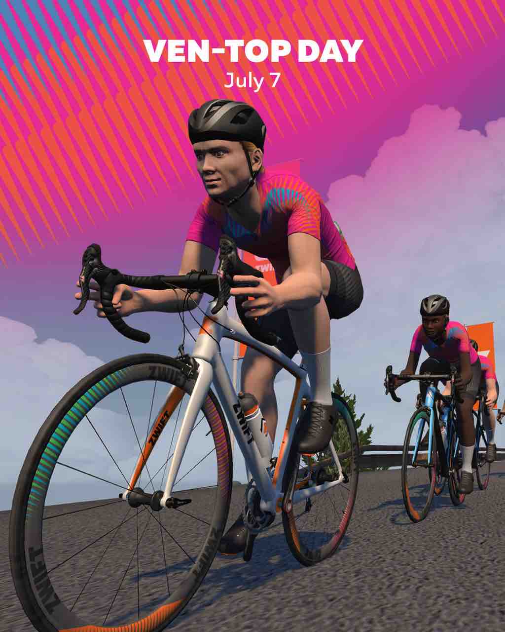 zwift (Fun is Fast: Ven-Top Challenge)モンヴァントゥ : STIファクトリー備忘録