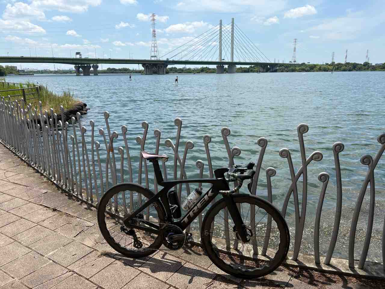 彩湖試運転へ ( SRAM RED E1クランク＋シマノチェーンリング＋SIGEYパワーメーター) : STIファクトリー備忘録