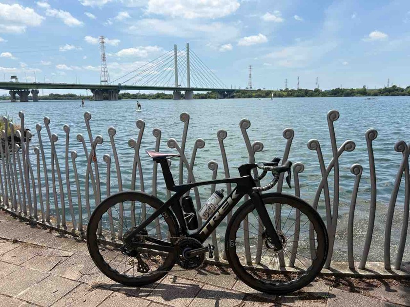 彩湖試運転へ ( SRAM RED E1クランク＋シマノチェーンリング＋SIGEYパワーメーター) : STIファクトリー備忘録