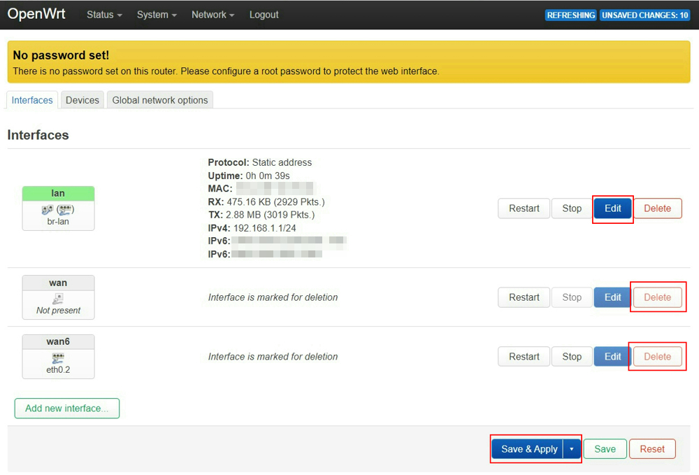 OpenWrt：WSR-2533DHP2をブリッジにする : 駄文置場