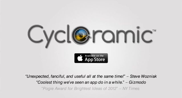 自動でクルクル回りパノラマ映像を撮影するiPhoneアプリのCycloramic(サイクロラミック）が凄すぎる！！ : ジャポンタ