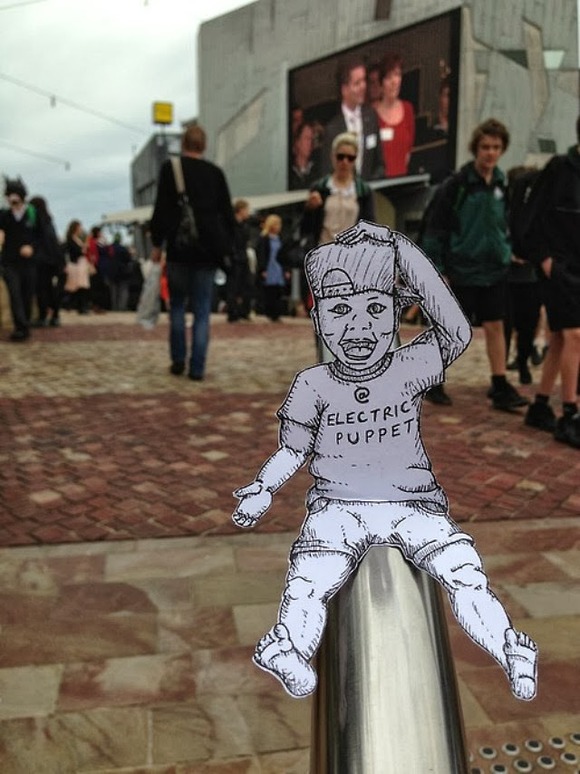 愉快なイラストが街を飾る！！イラストに命を与え存在感を持たせた「Electric Puppet」の愉快な仲間たち！！ : ジャポンタ