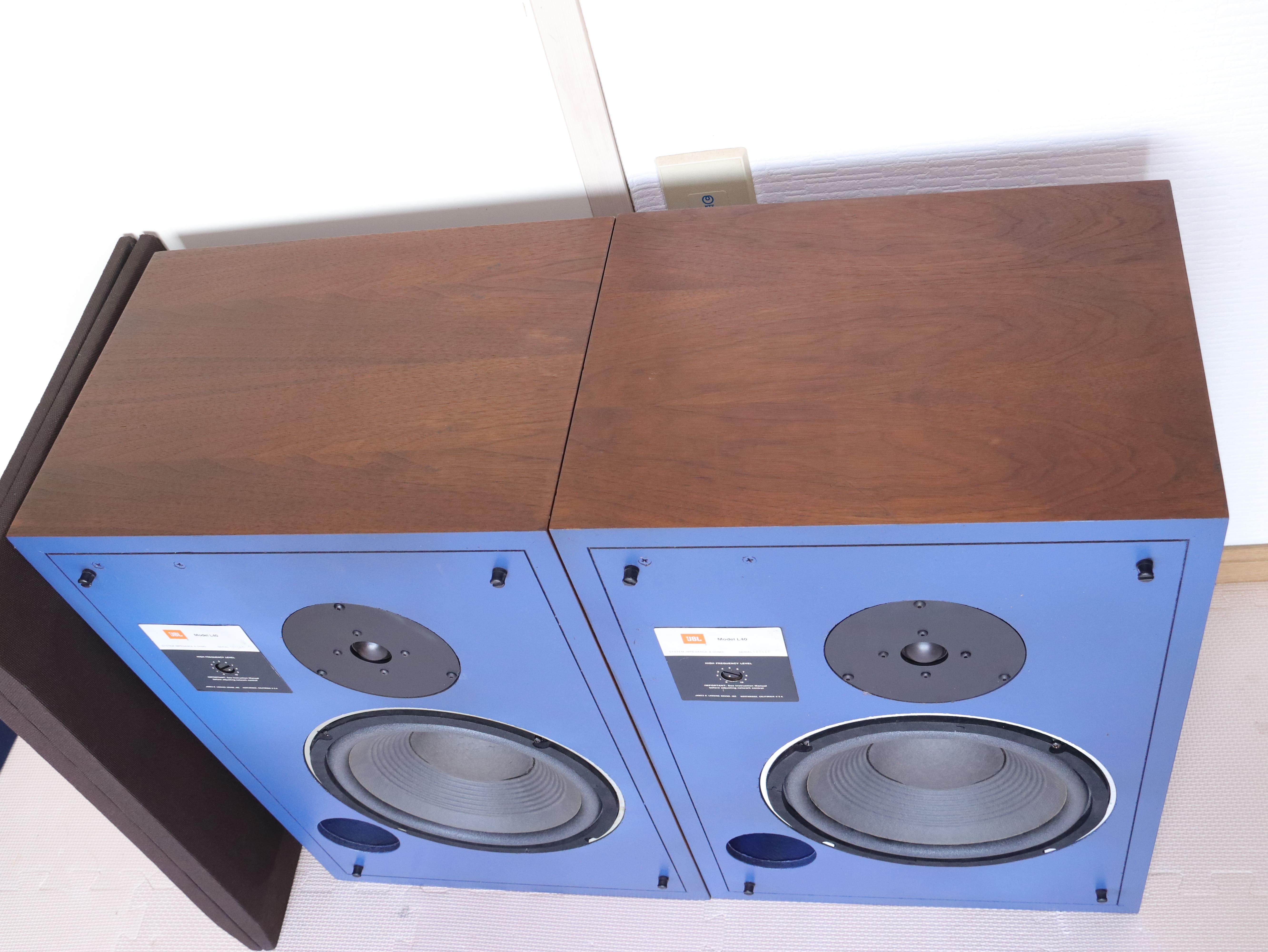 日本代購代標第一品牌【樂淘letao】－ 激レア 参考価格:￥200,000(2台、1980年頃) 保証付き《究極の メンテナンス》JBL L40A スピーカー ペア。 (100026)