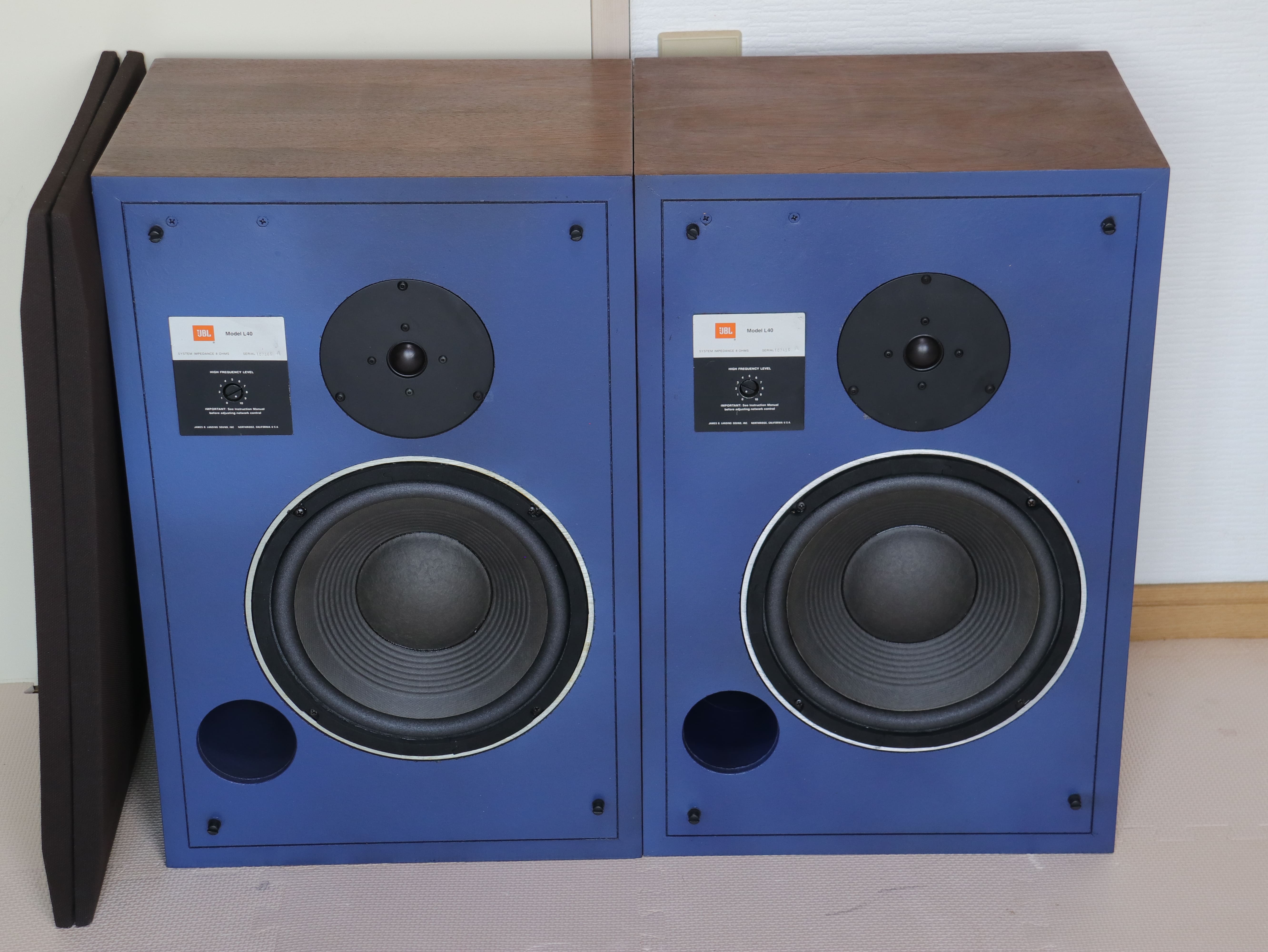 日本代購代標第一品牌【樂淘letao】－ 激レア 参考価格:￥200,000(2台、1980年頃) 保証付き《究極の メンテナンス》JBL L40A スピーカー ペア。 (100026)