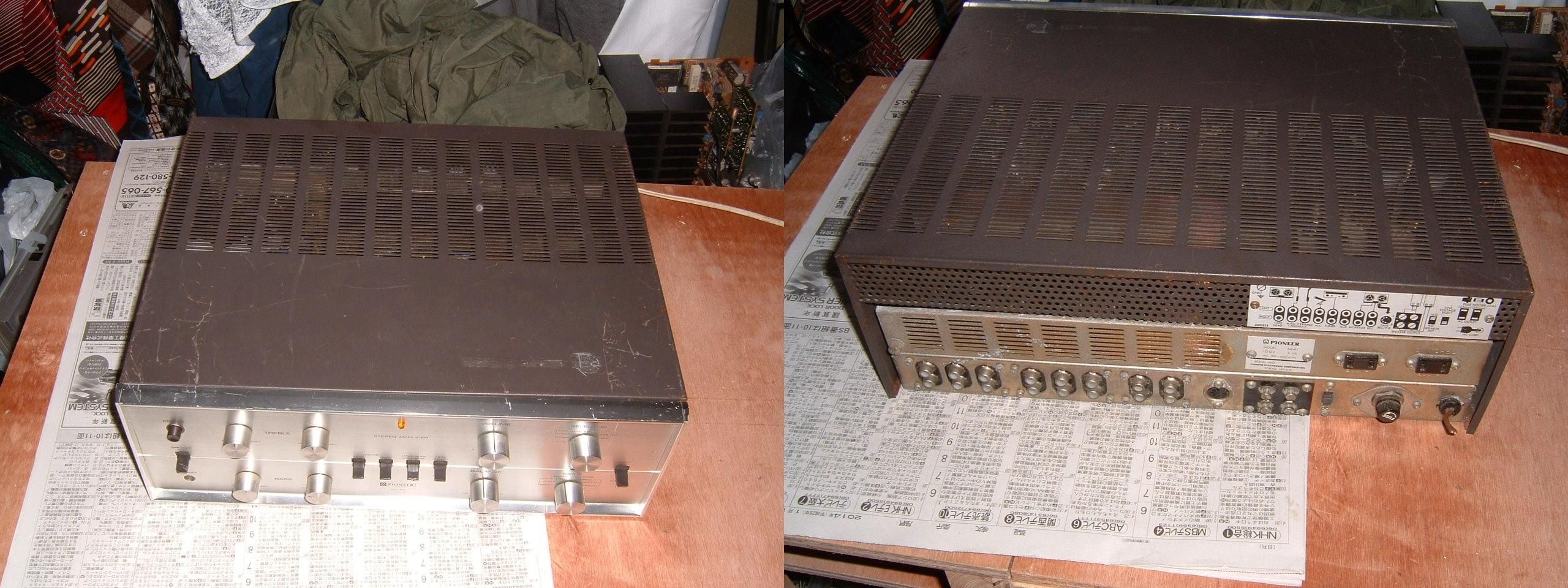 パイオニア SA－81 改造記 : 自作の友