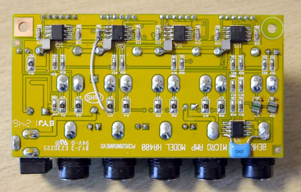 メモ帳:BEHRINGER MICROAMP HA400 - livedoor Blog（ブログ）