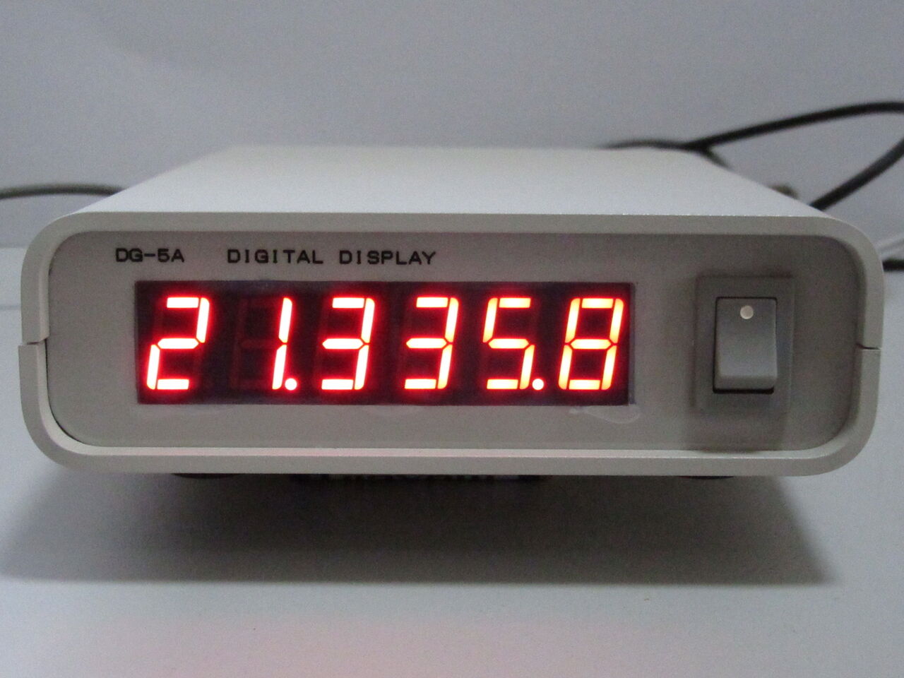 TRIO DG-5 互換 デジタル表示器(520/101対応) の製作 : JA5GOJのblog