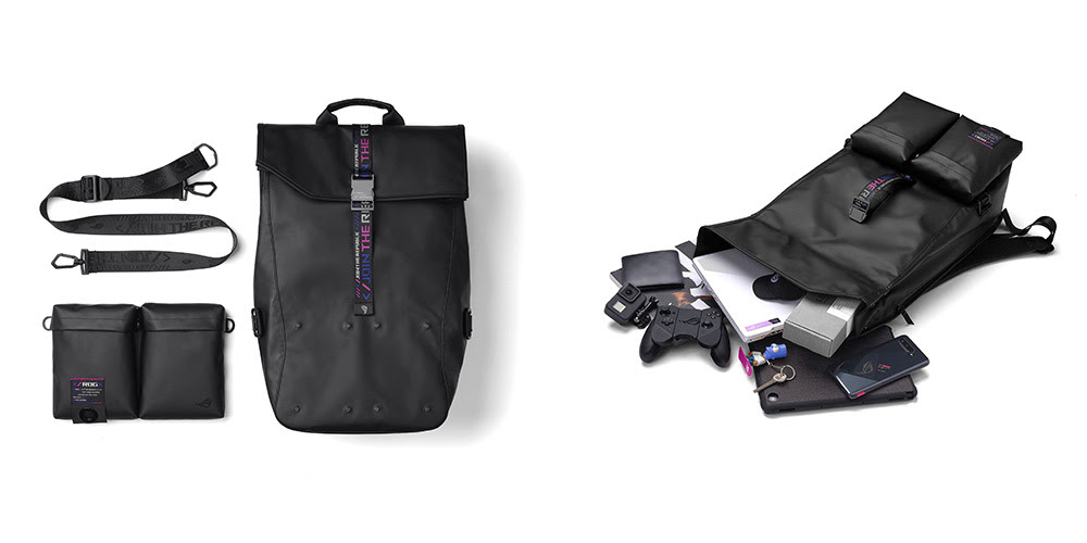 ROG SLASH シリーズ発表 個性豊かなデザインのバックパックやポーチなど4製品が発売 : ASUS好きのZenBlog（ゼンブログ）