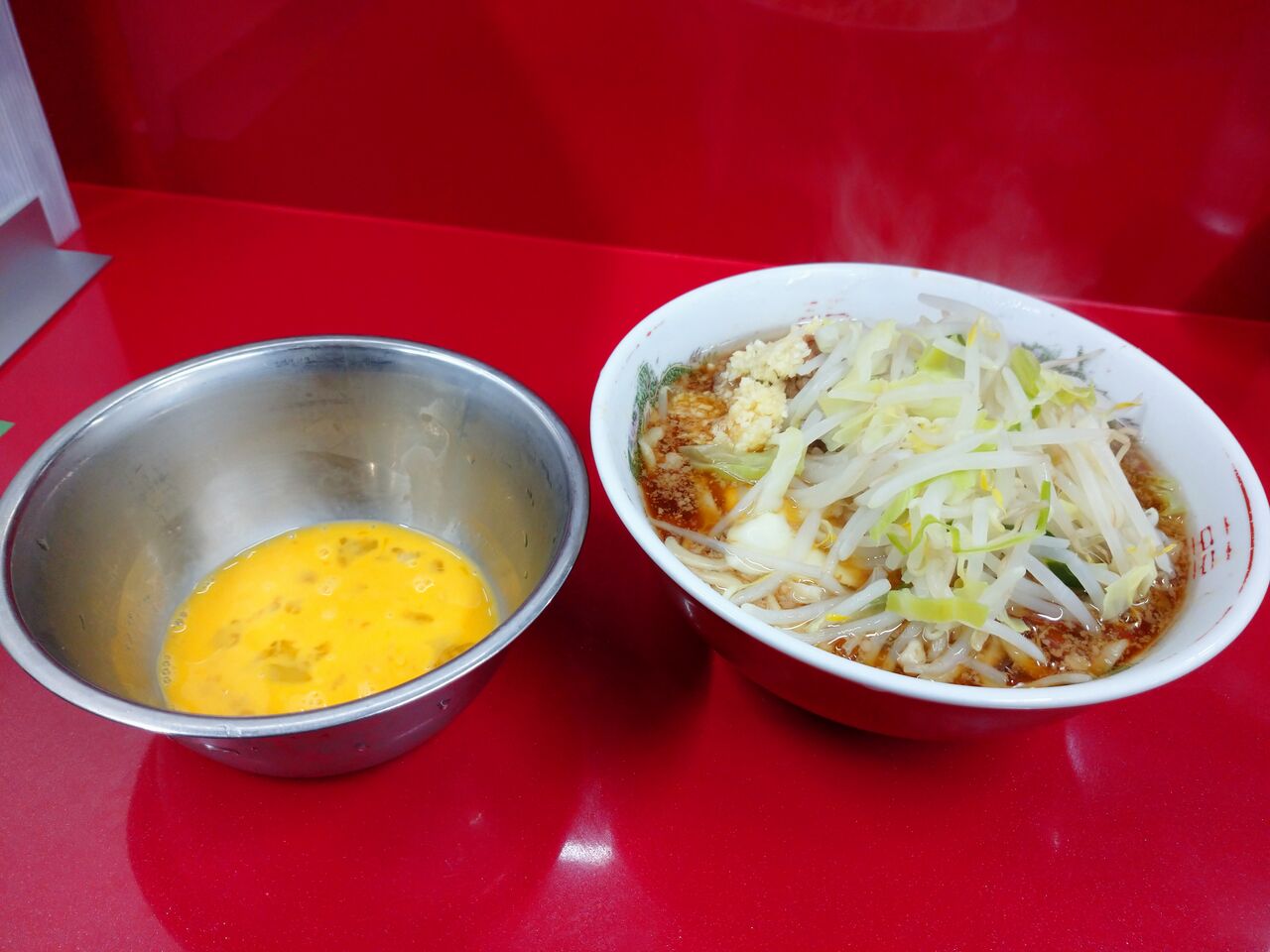 ラーメン二郎 越谷店 : 青いバスBLOG