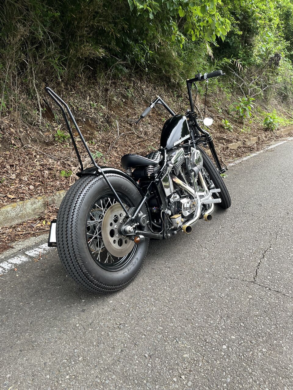 ランブータンソロシート（BK-01-ダイヤステッチ）取付画像 : ランブータンバイクシート作製のブログ