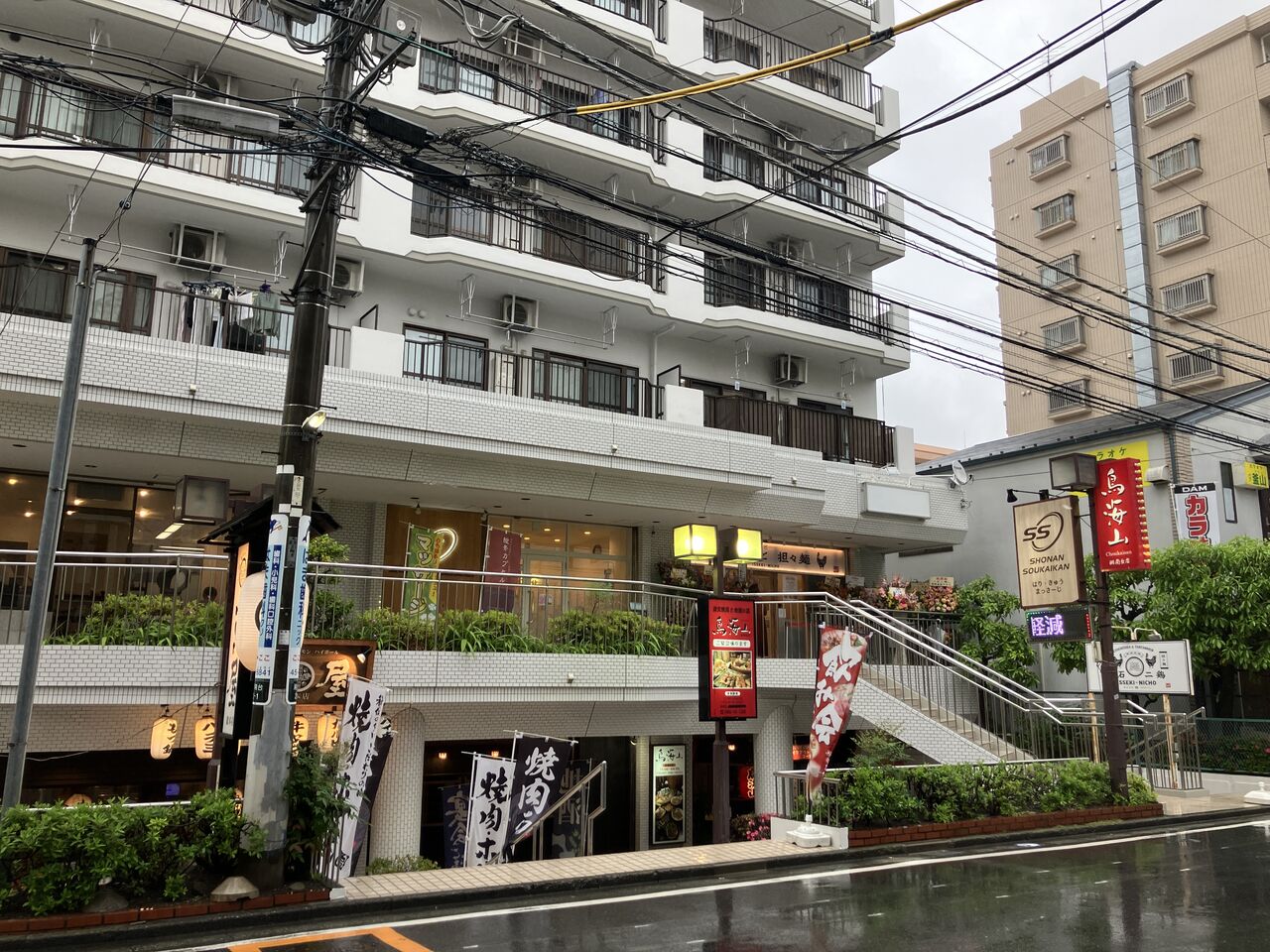 鶏そばと担々麺 一石二鶏【湘南台】醤油鷄白湯そば梅 : zubatto のラーメン一刀両断