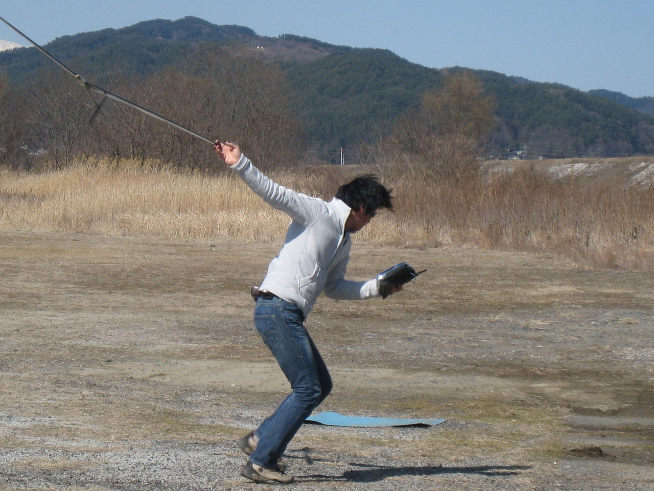 FW5-FLOWの写真 : RCグライダーを飛ばしに行こう！