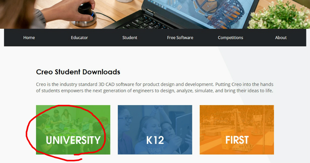 3DCADのCreo5.0（無料学生版）のインストール方法 : ものづくりハウス