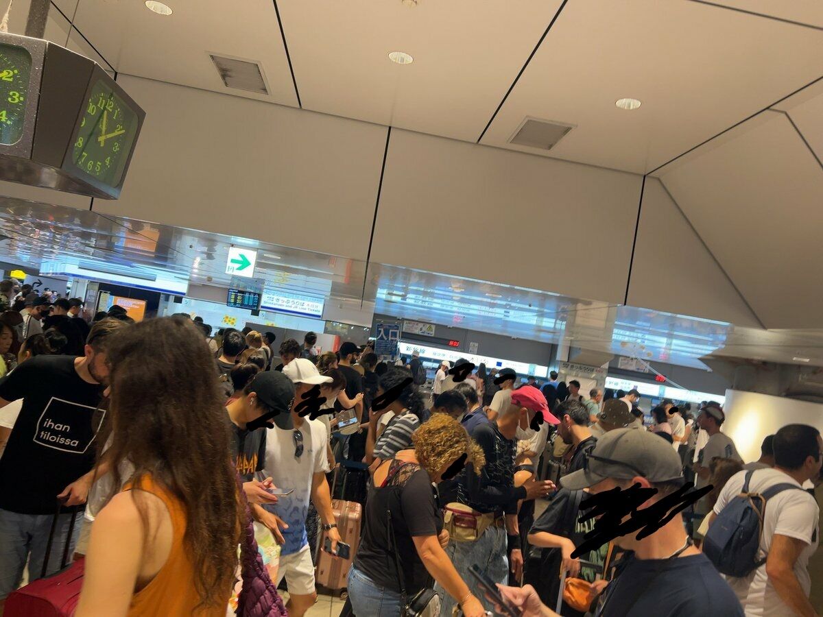 【現場の状況】#東海道線 浜松駅が大混雑 #東海道新幹線 運転見合わせの影響7月22日 #静岡 #浜松 #夏休み #脱線事故 : 事件事故 ...