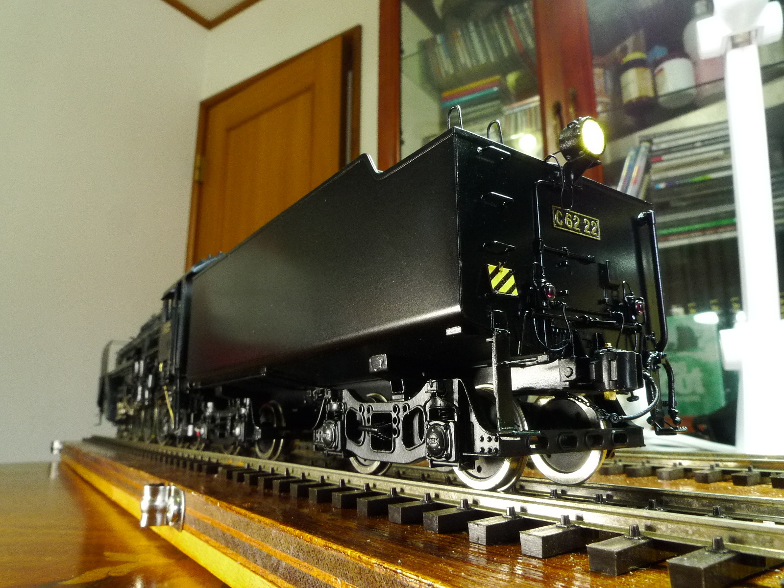 C62 22号機車 完成 DCC試運転 （OJゲージ） : 雷比須鉄道工作日誌 OJゲージ