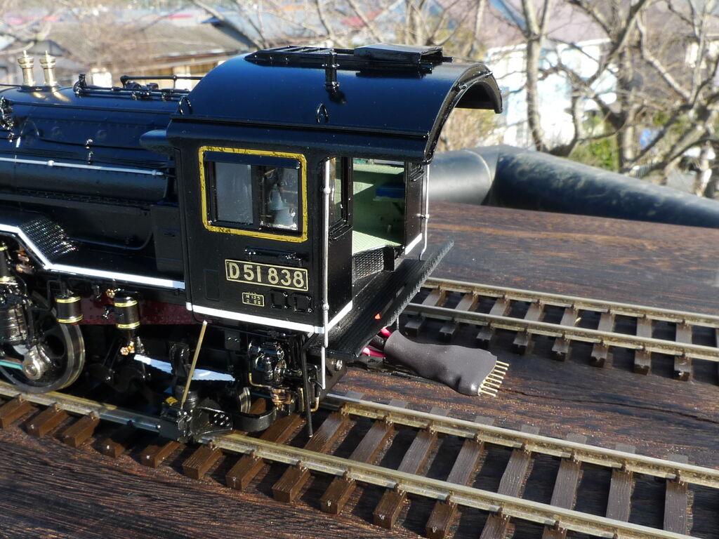 D51 838号機 全般検査66 機関側完成（FEF OJゲージ） : 雷比須鉄道工作日誌 OJゲージ