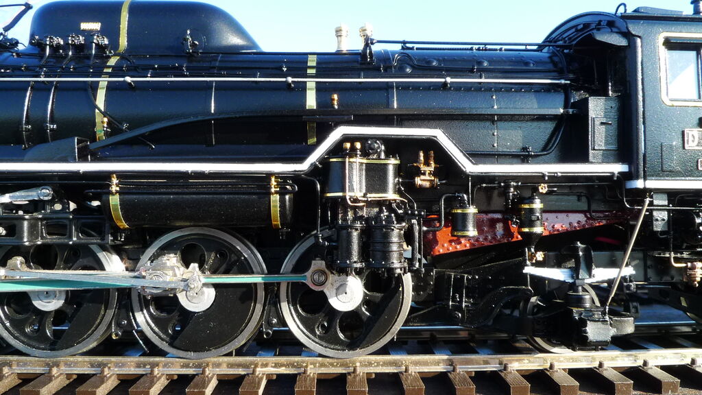 D51 838号機 完成出場（FEF OJゲージ） : 雷比須鉄道工作日誌 OJゲージ