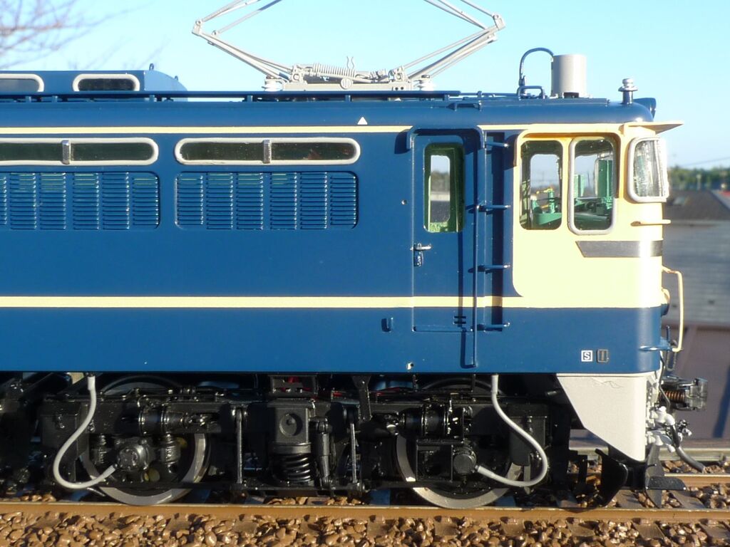 モデッロセッテ EF65 526 インプレッション OJゲージ 1/45 : 雷比須鉄道工作日誌 OJゲージ