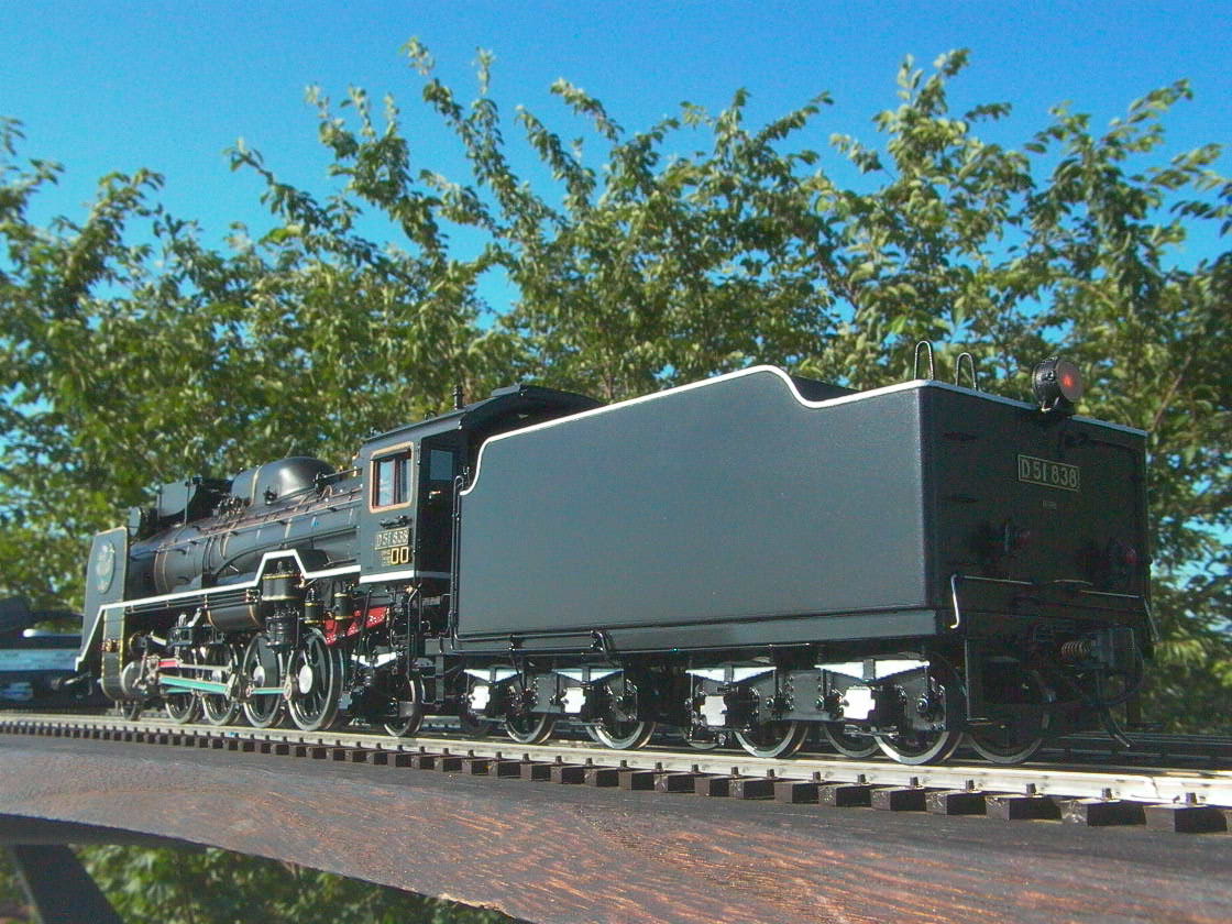 D51 838 完成 出場！ : 雷比須鉄道工作日誌 OJゲージ