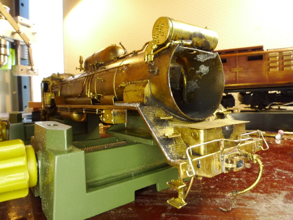 D51838号機 全般検査05 開放テコ②ほか （FEF OJゲージ） : 雷比須鉄道工作日誌 OJゲージ