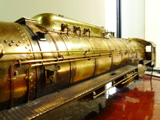 C62 22号機車籍復活への道010 空気配管仕上げ（OJゲージ） : 雷比須鉄道工作日誌 OJゲージ