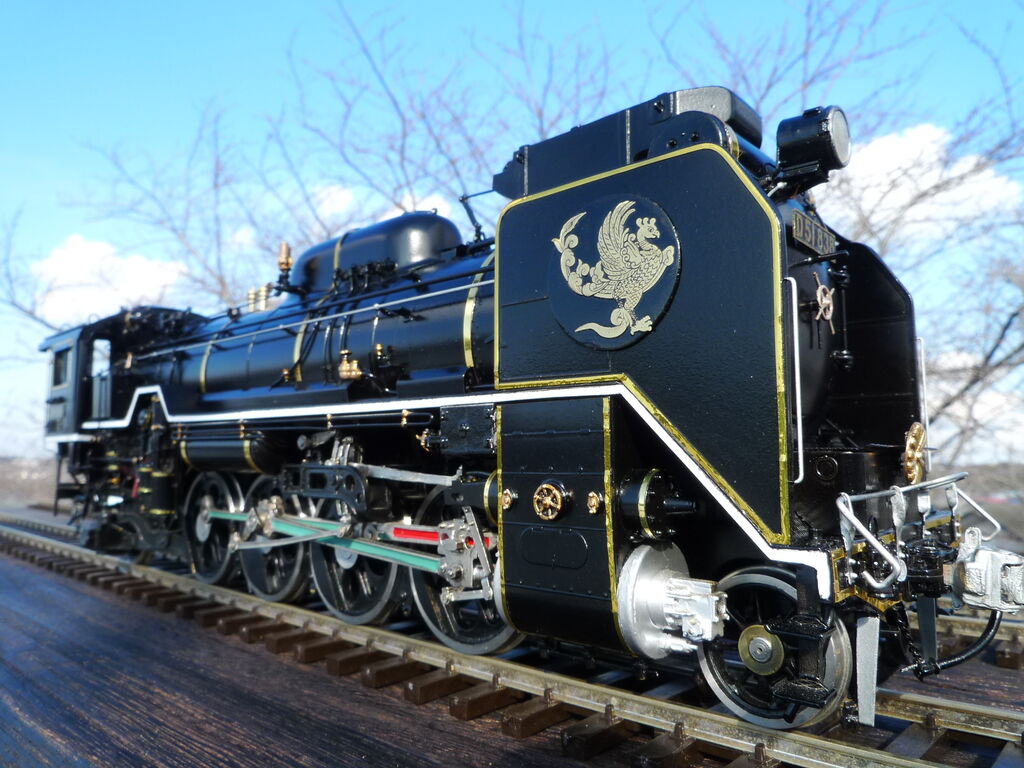 D51 838号機 全般検査66 機関側完成（FEF OJゲージ） : 雷比須鉄道工作日誌 OJゲージ