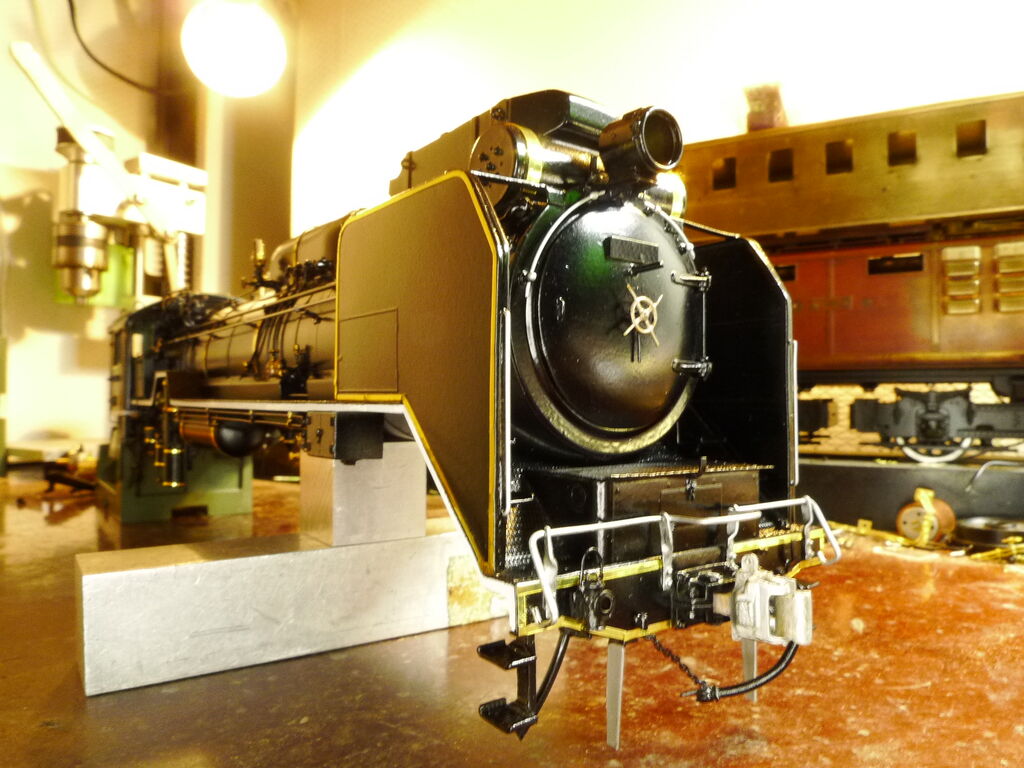 D51 838号機 全般検査63 お召装飾⑤（FEF OJゲージ） : 雷比須鉄道工作日誌 OJゲージ