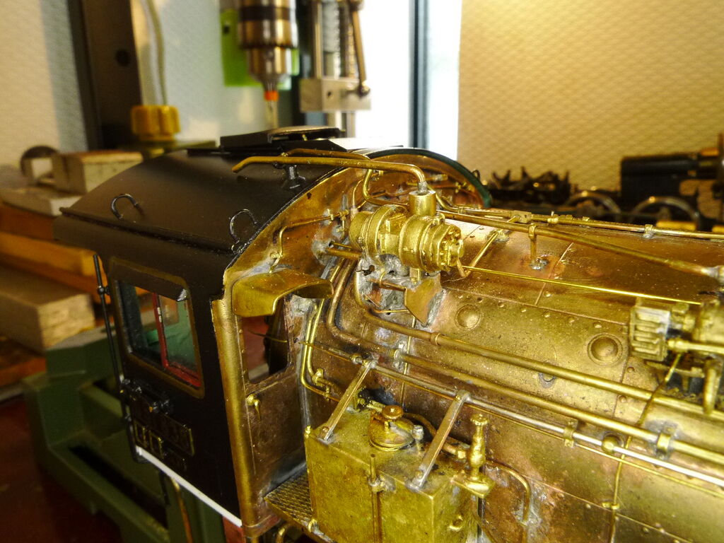 D51 838号機 全般検査52 冷却管他（FEF OJゲージ） : 雷比須鉄道工作日誌 OJゲージ