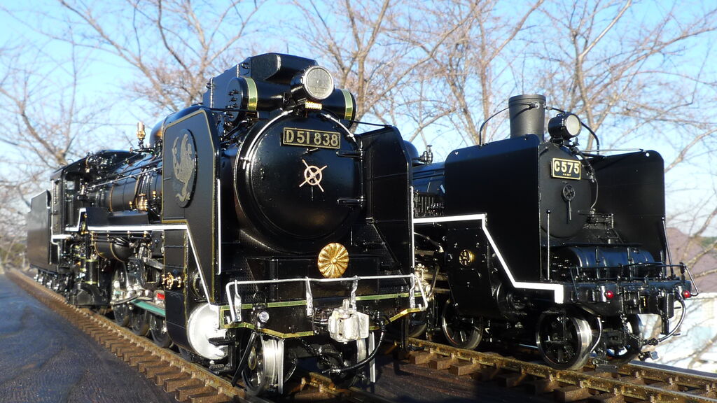 D51 838号機 完成出場（FEF OJゲージ） : 雷比須鉄道工作日誌 OJゲージ