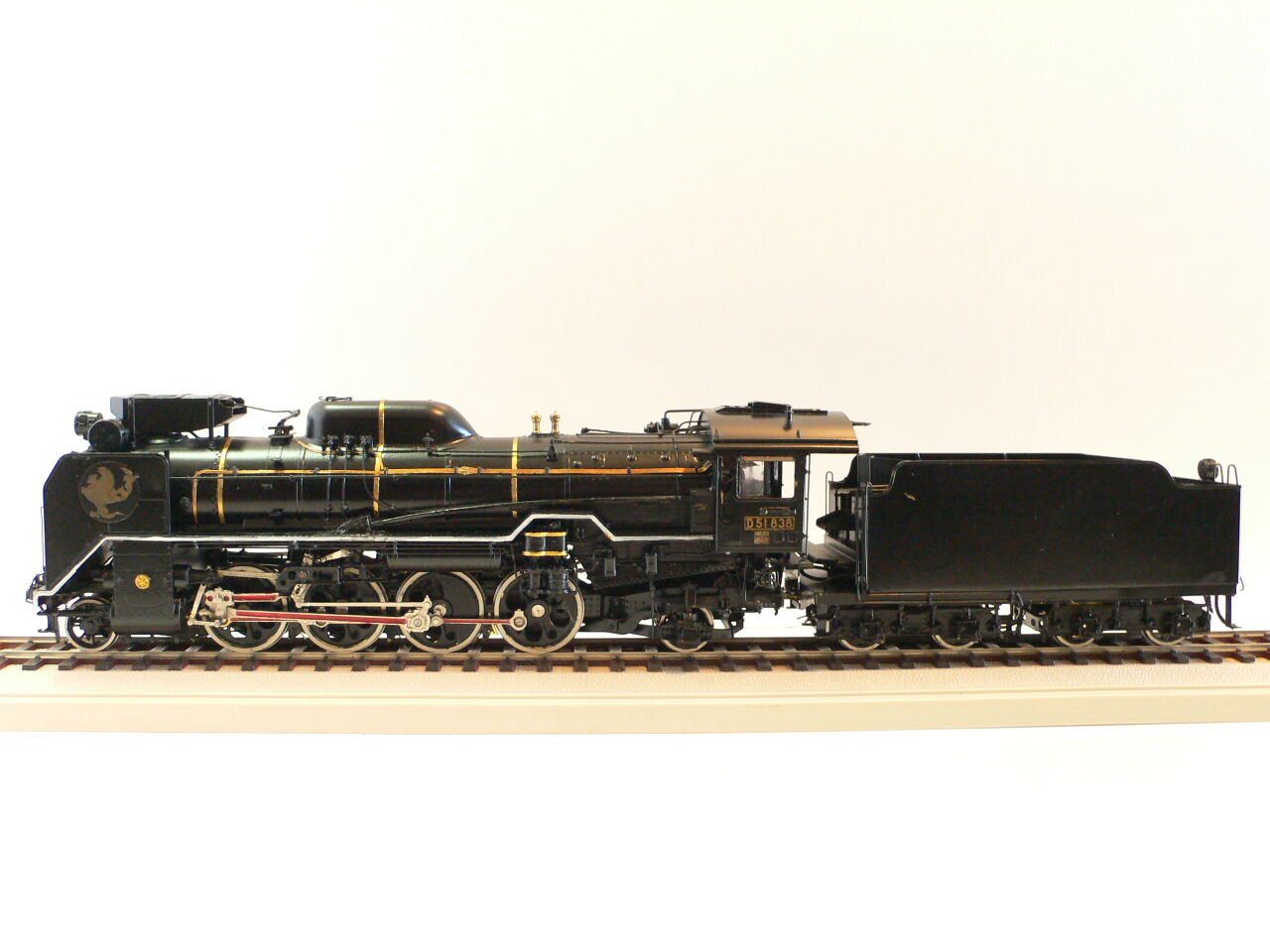 D51 838 レストーション1 先台車 OJゲージ : 雷比須鉄道工作日誌 OJゲージ