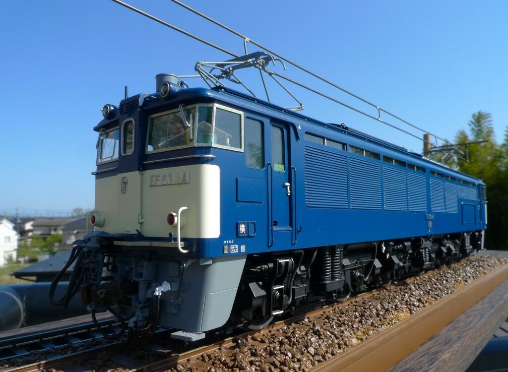 モデッロセッテ EF63 24号機 インプレッション OJゲージ 1/45 : 雷比須鉄道工作日誌 OJゲージ