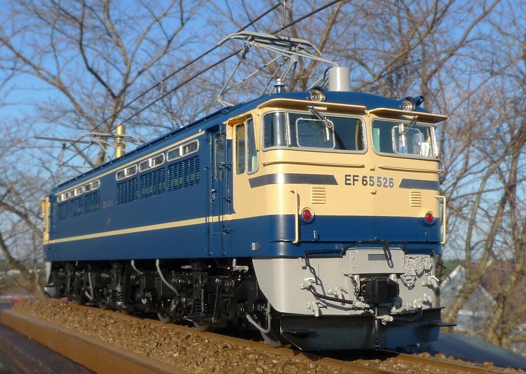 モデッロセッテ EF65 526 インプレッション OJゲージ 1/45 : 雷比須鉄道工作日誌 OJゲージ