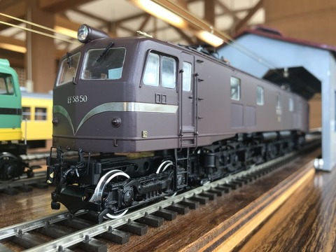 三井金属 EF58 50 インプレッション OJゲージ 1/45 : 雷比須鉄道工作日誌 OJゲージ