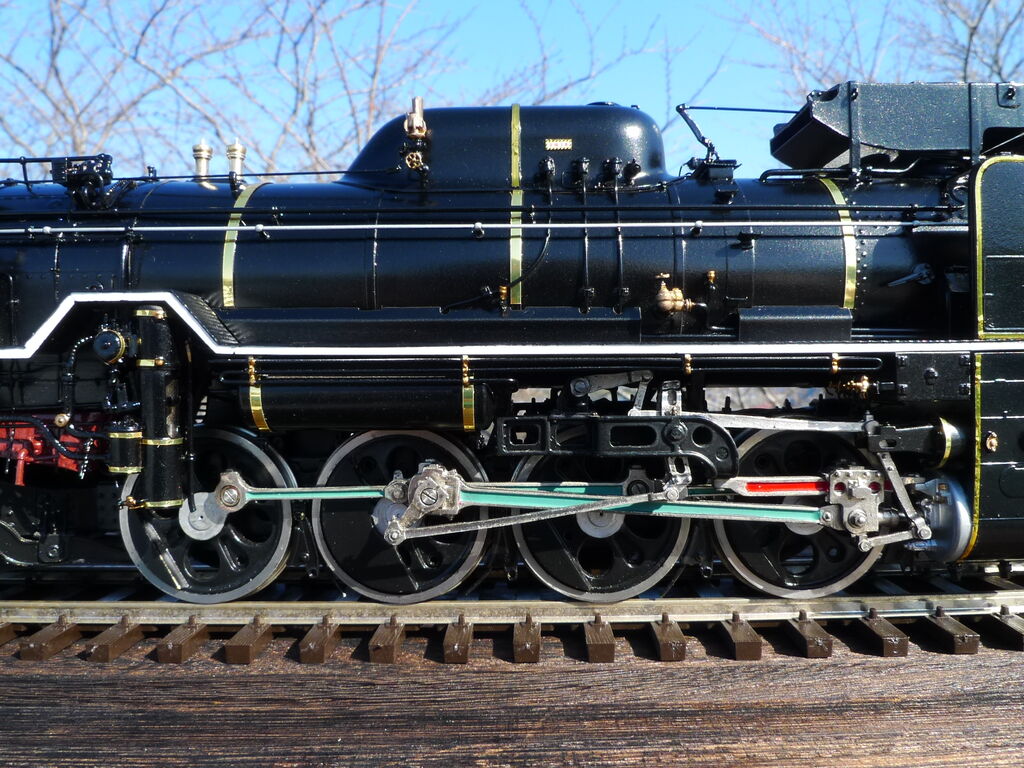 D51 838号機 完成出場（FEF OJゲージ） : 雷比須鉄道工作日誌 OJゲージ