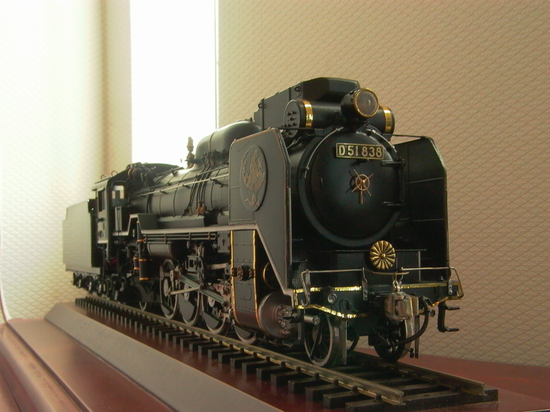D51 838号機 小加工 : 雷比須鉄道工作日誌 OJゲージ