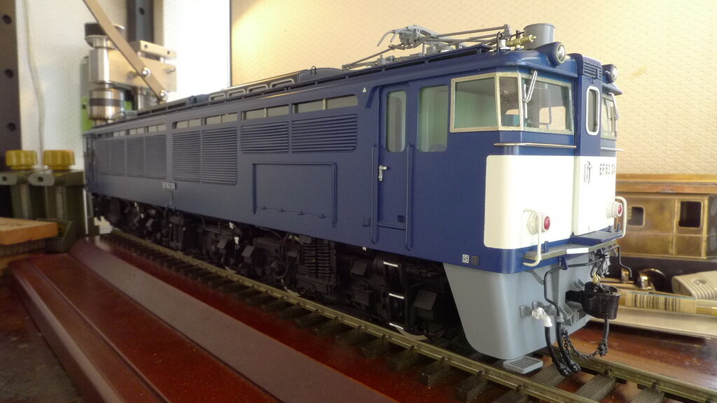 EF63 24号機 03 全般検査 連結器＆”2”（セッテ OJ） : 雷比須工作録 OJゲージ