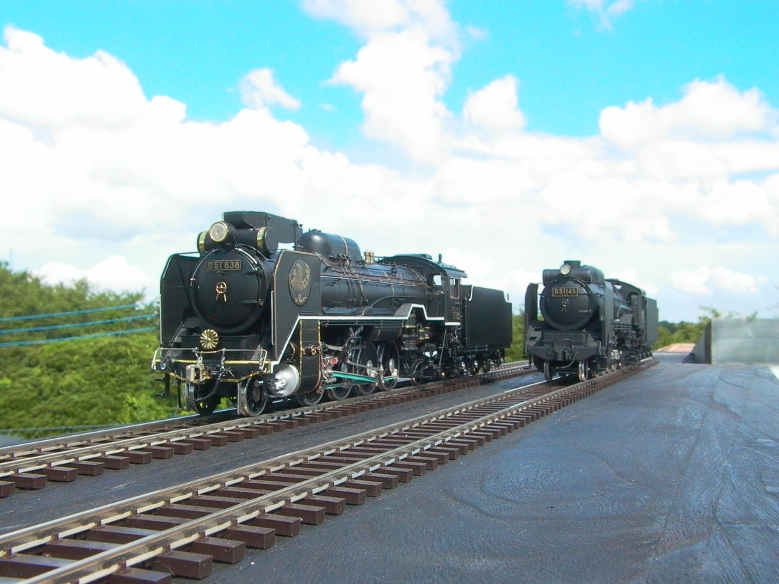 D51 145号機入線！ : 雷比須鉄道工作日誌 OJゲージ