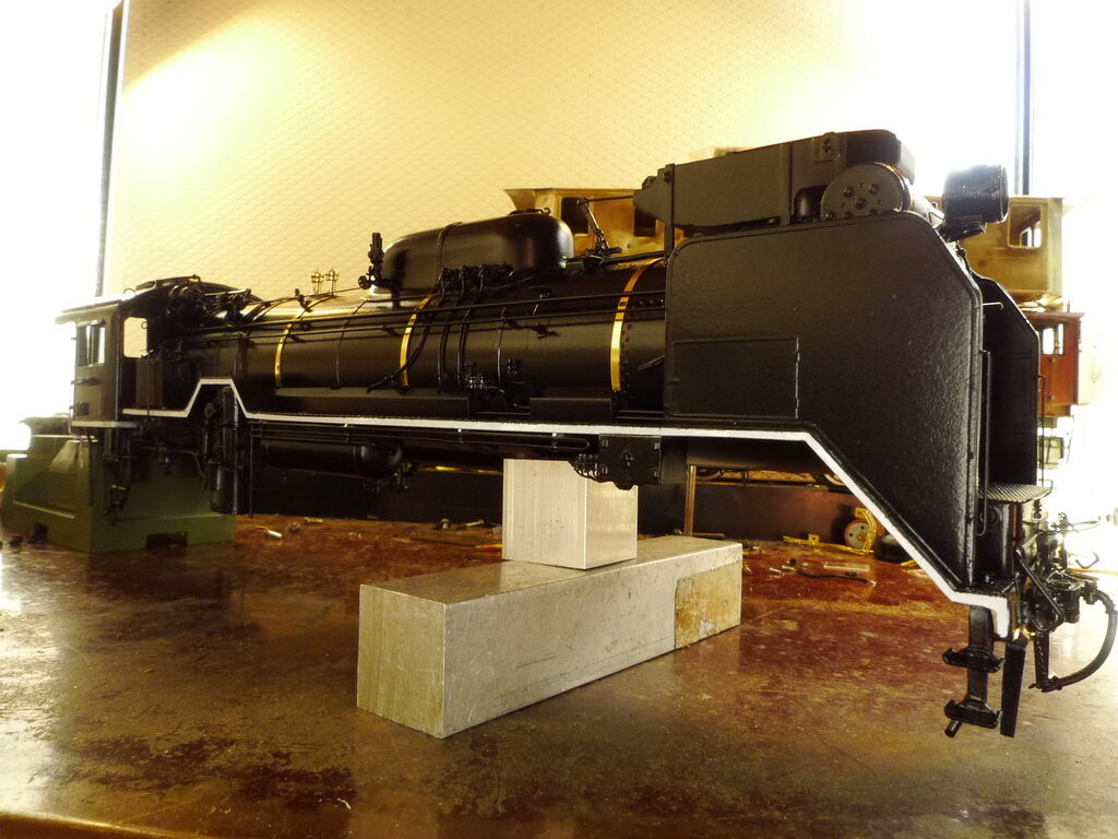 D51 838号機 全般検査60 お召装飾②（FEF OJゲージ） : 雷比須鉄道工作日誌 OJゲージ