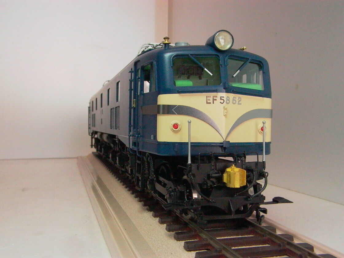 EF58 62 連結器改修工事2 OJゲージ : 雷比須鉄道工作日誌 OJゲージ